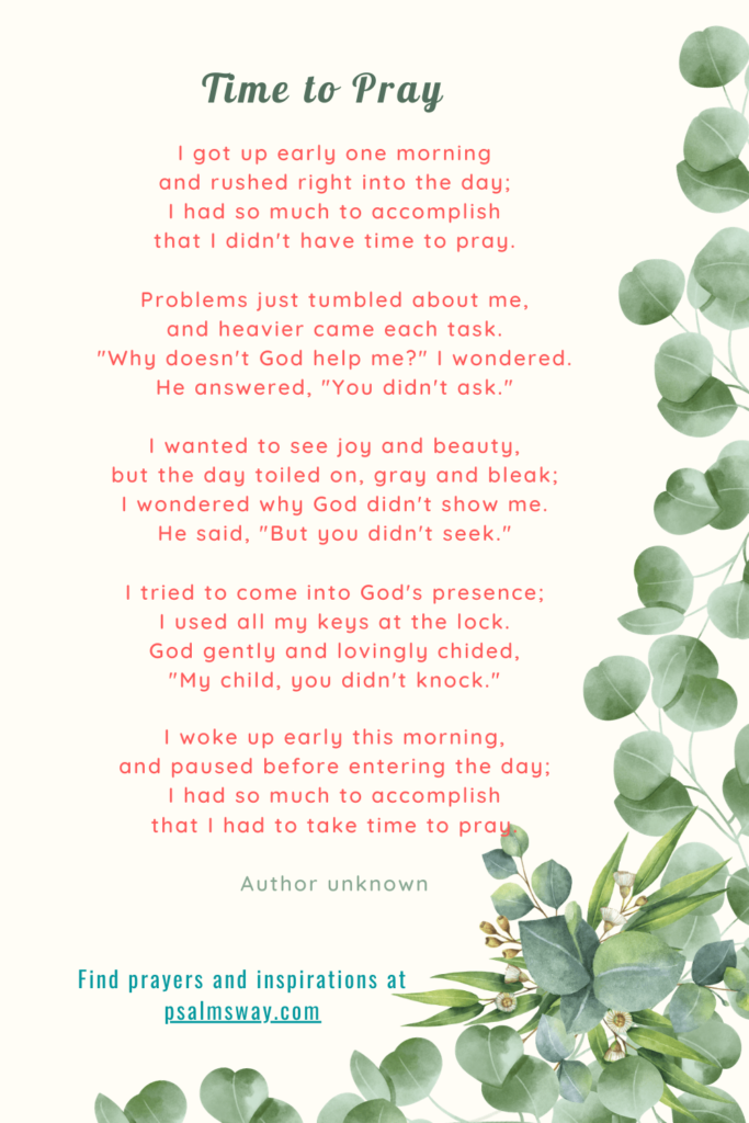 POEMS » Psalmsway